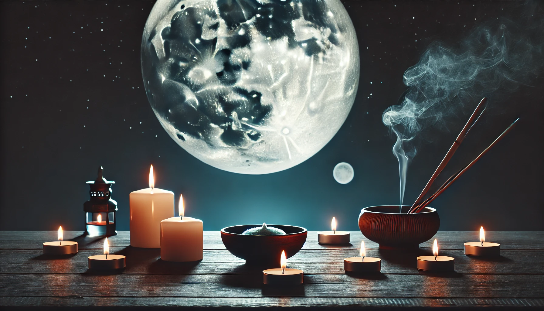 Ritual Luna Llena: Conéctate con su Poder.
