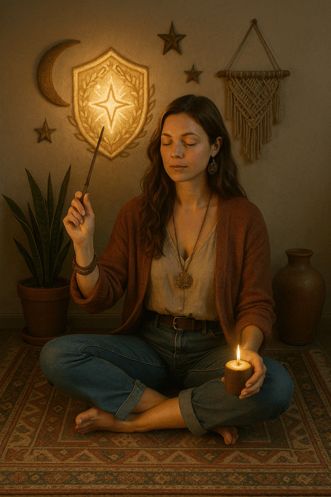Rituales de Bruja Protectora: Escudos Energéticos